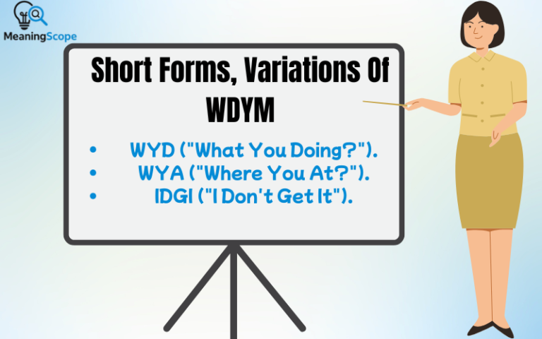 What Does WDYM Mean? Meaning, History, Uses & More - meaningscope.com