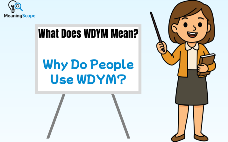 What Does WDYM Mean? Meaning, History, Uses & More - meaningscope.com